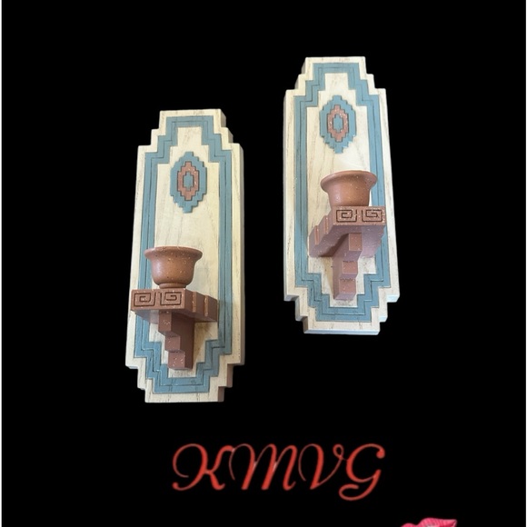 Burwood Products | Accents | Vintage 995 Burwood Southwestern Aztec ...